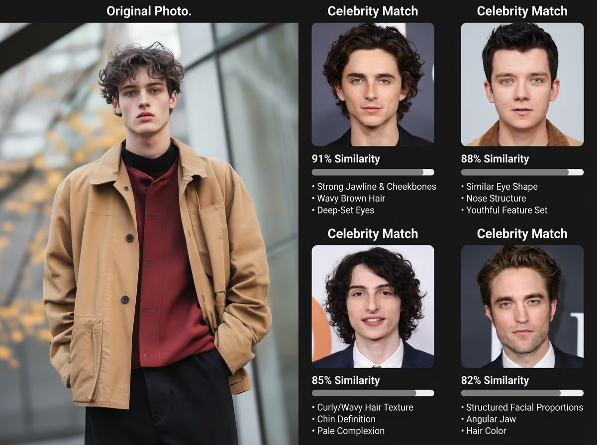 AI Celebrity Look Alike - Find Your Celebrity Match | Visiva