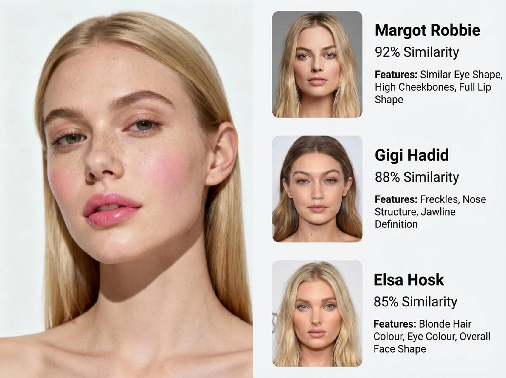 AI Celebrity Look Alike - Find Your Celebrity Match | Visiva